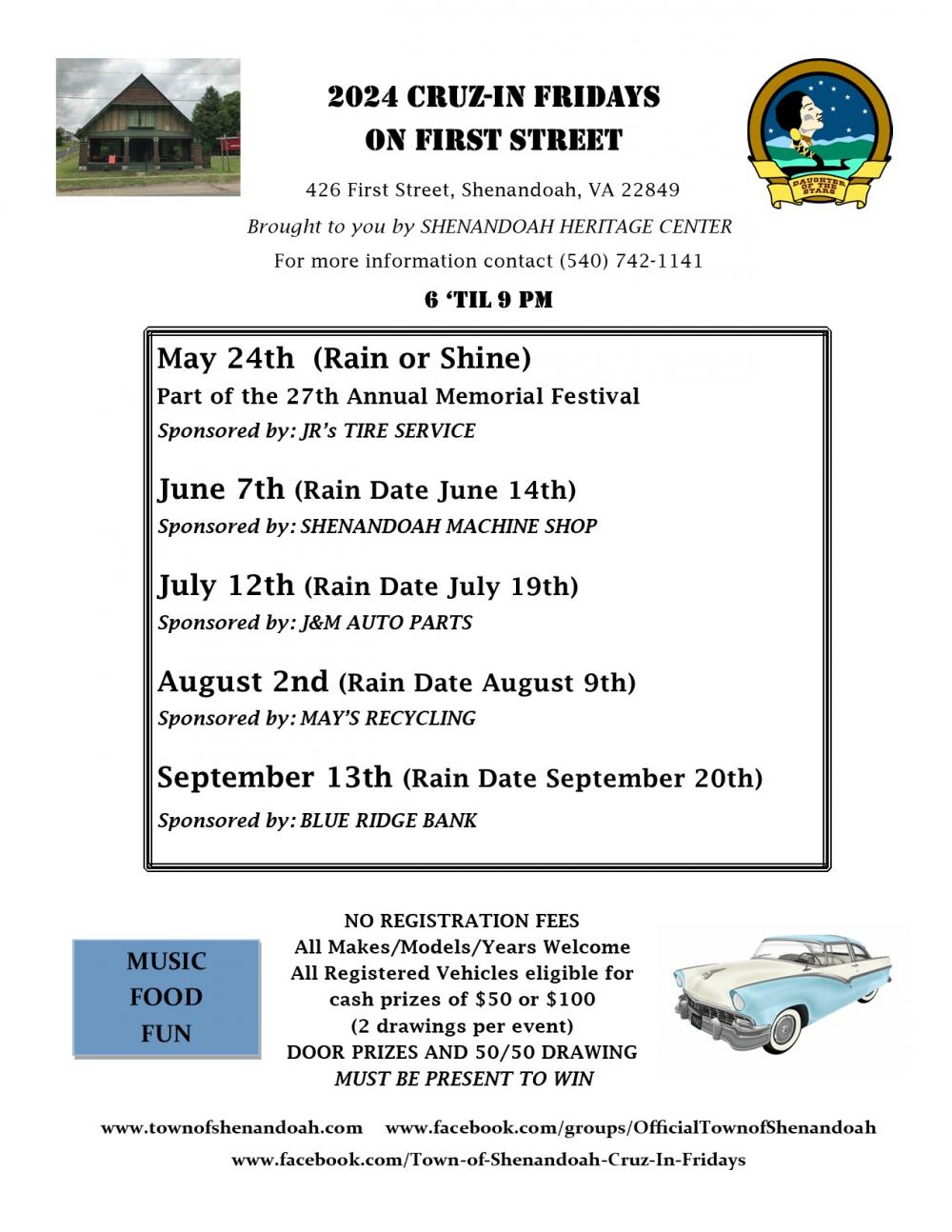 Cruz-In on First Street | Shenandoah Virginia